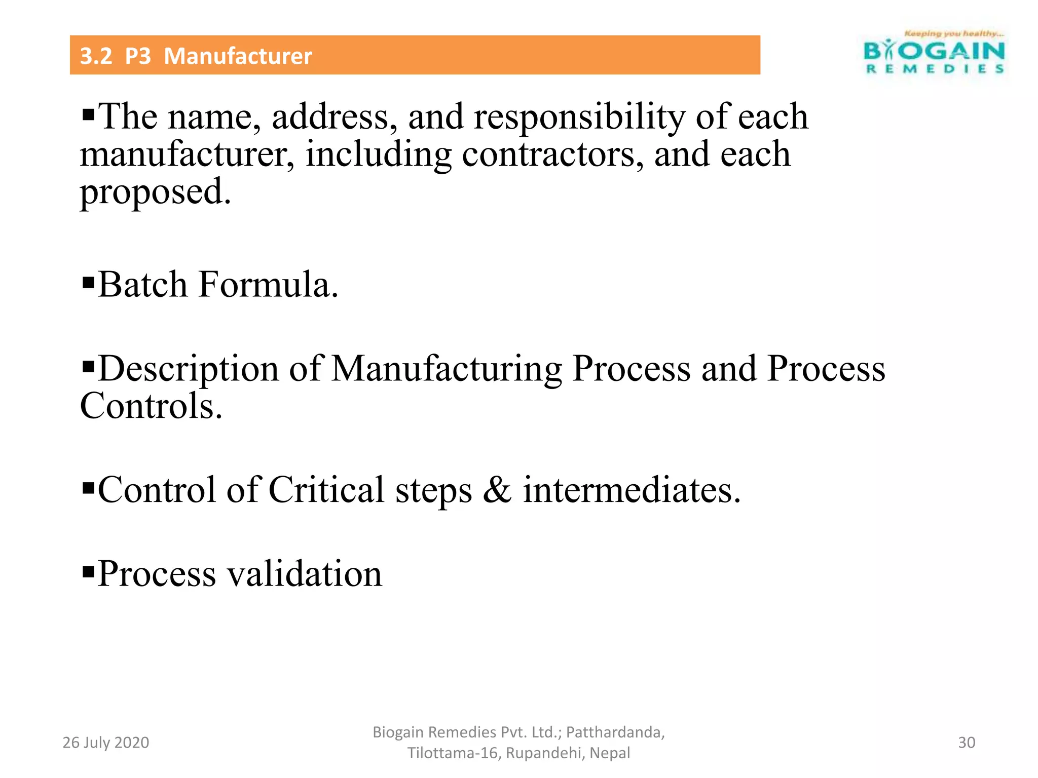 Dossier Preparation/ CTD (Common Technical Document) | PPTX