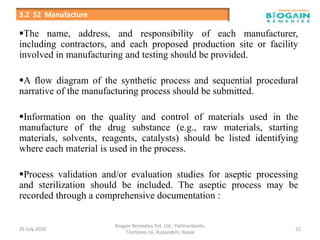 Dossier Preparation/ CTD (Common Technical Document) | PPTX