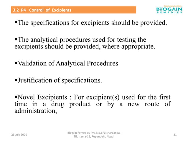 Dossier Preparation/ CTD (Common Technical Document) | PPTX ...