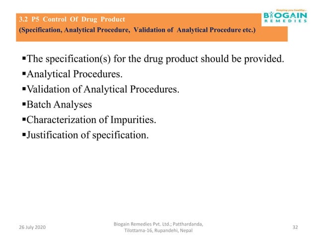 Dossier Preparation/ CTD (Common Technical Document) | PPTX ...