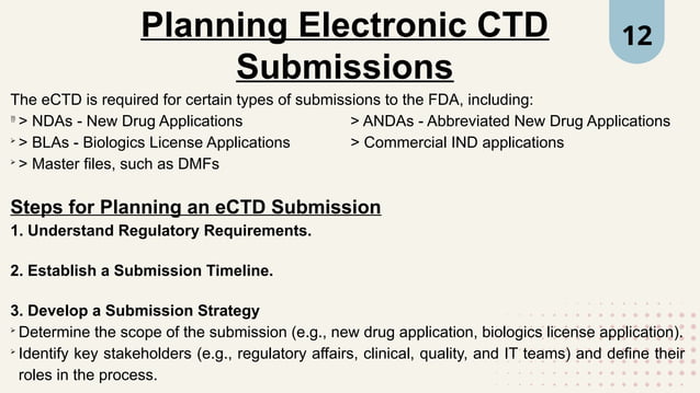 Dossier and Common Technical Document (CTD) | PPTX