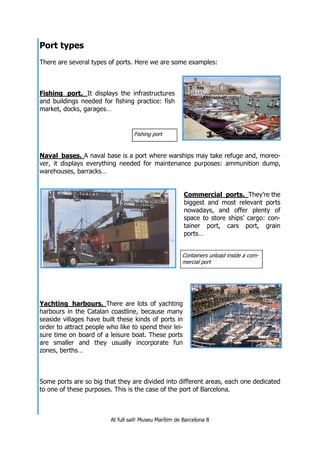 Dossier per als docents "Att full sail" | PDF