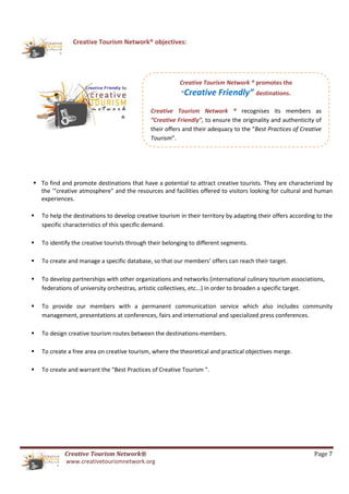 Dossier On Creative Tourism | PDF