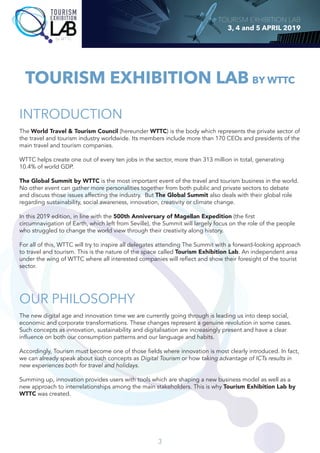 Dossier english tourism exhibition lab by wttc 2019 | PDF | Business ...