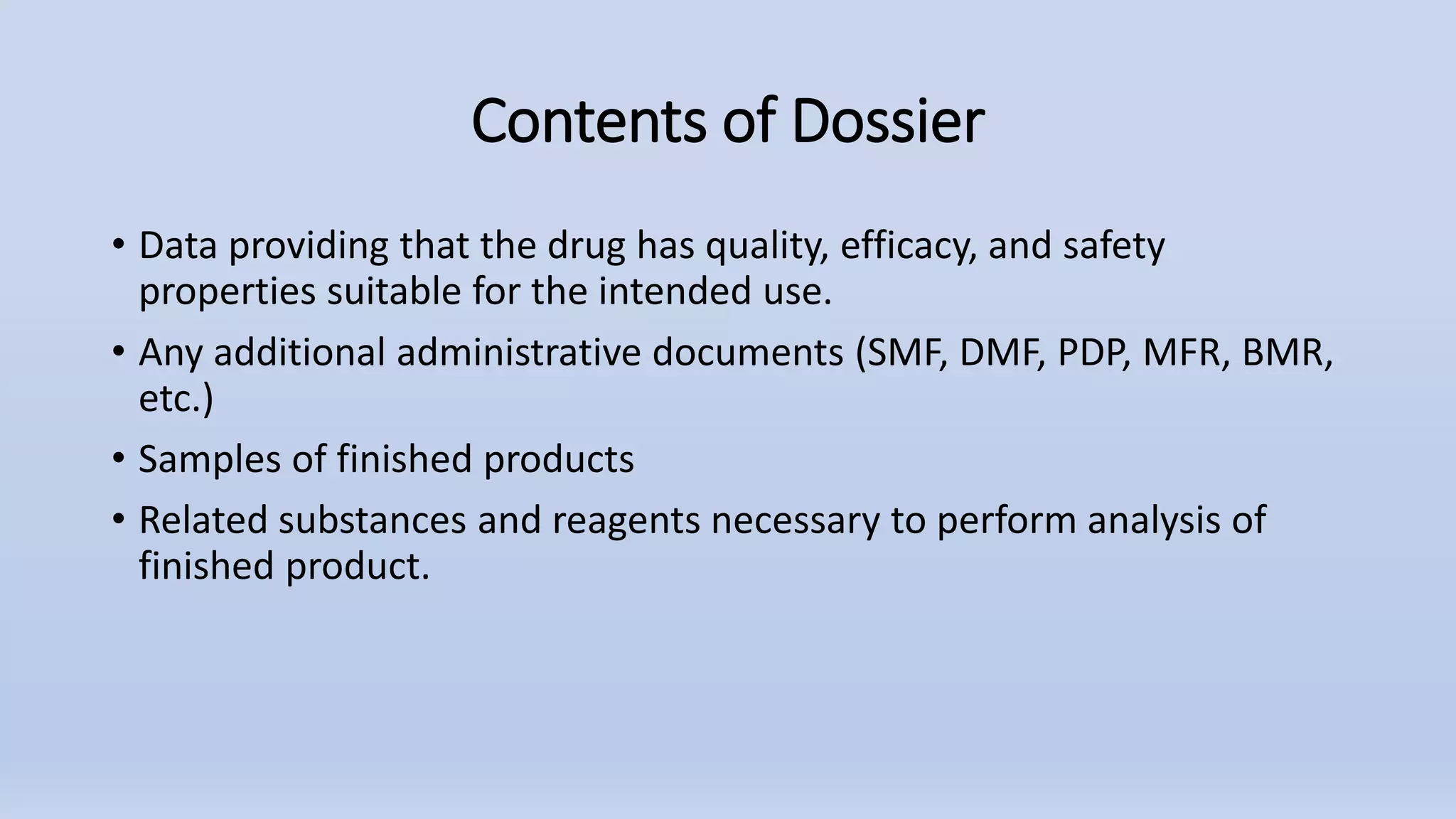 Dossier format and filing.pptx