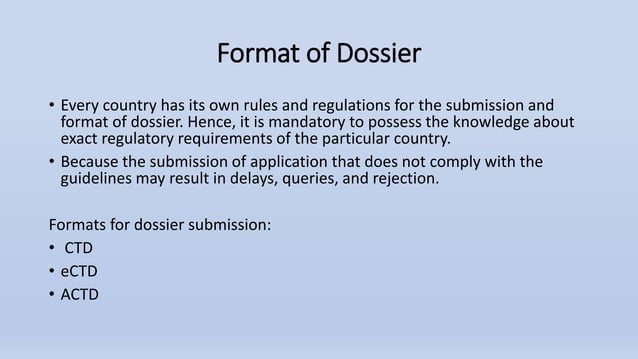 Dossier format and filing.pptx