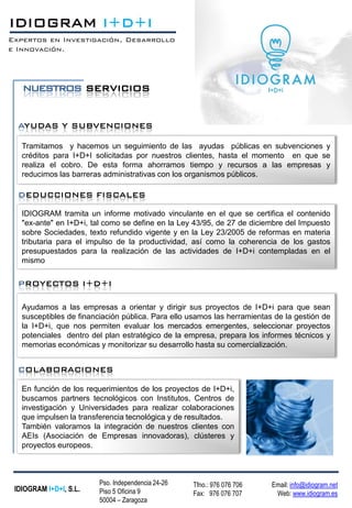 Dossier IDIOGRAM I+D+i | PDF