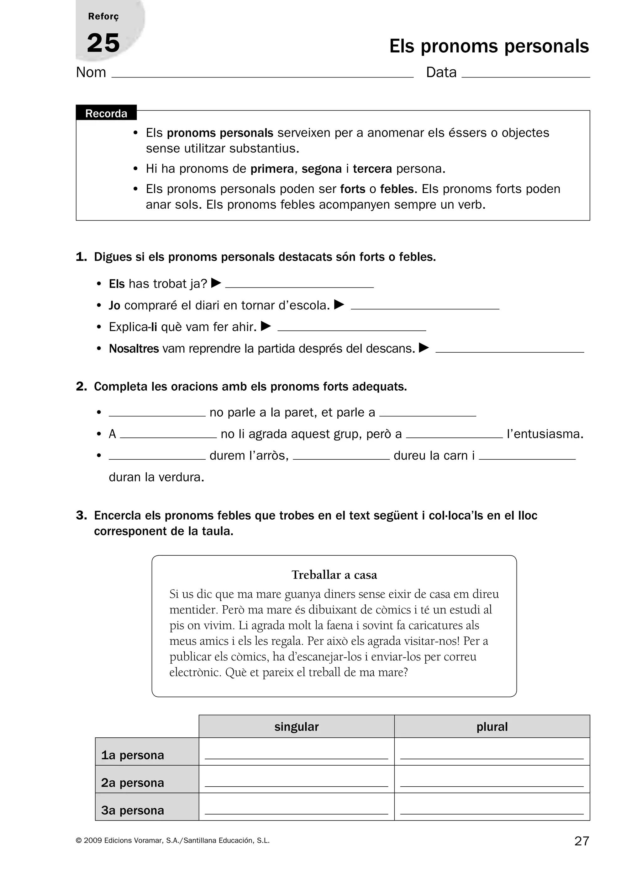 Dossier llengua 5è | PDF