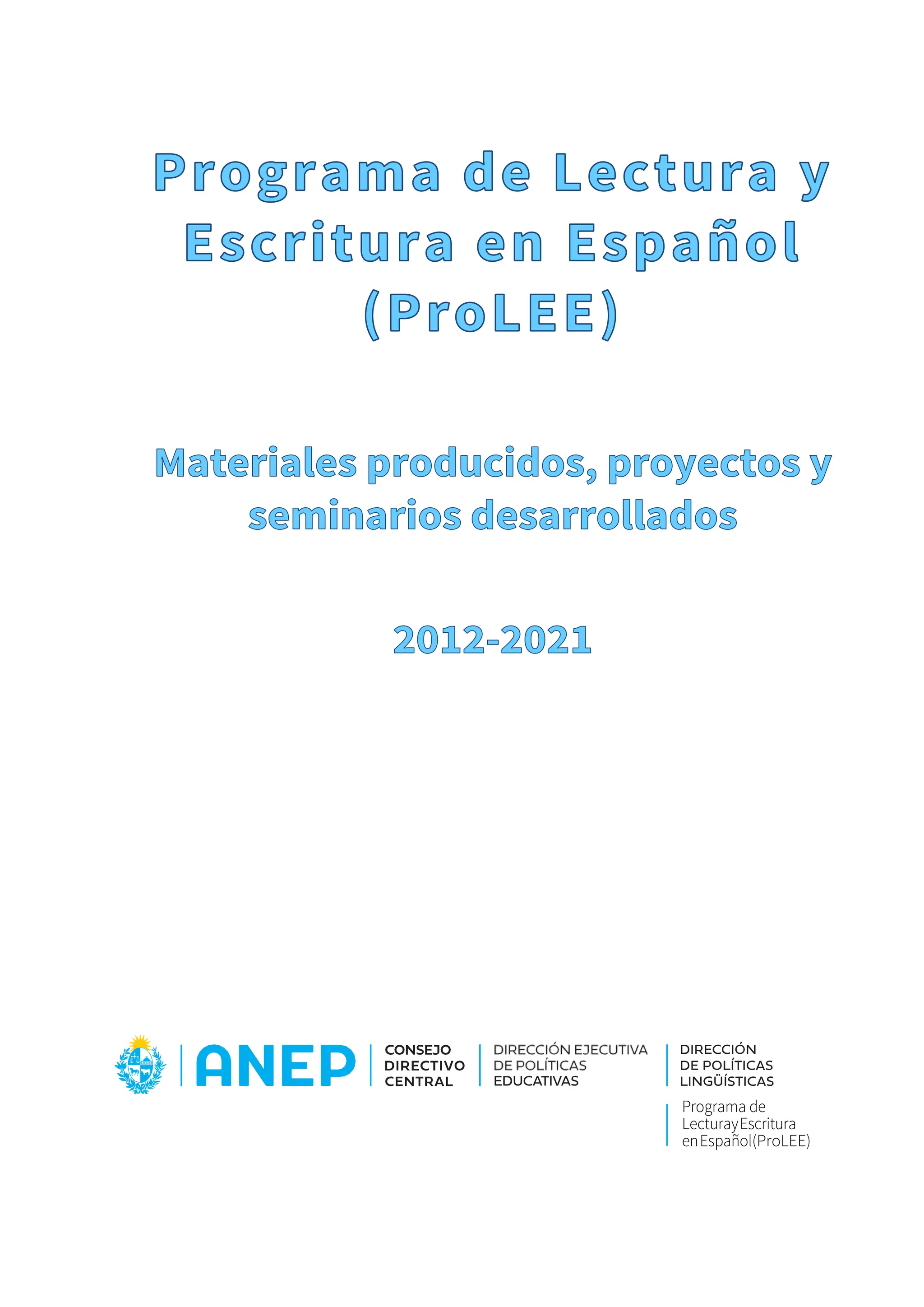 DOSSIERMATERIALESPROLEE2022. la lectura y escritura en primariapdf | PDF