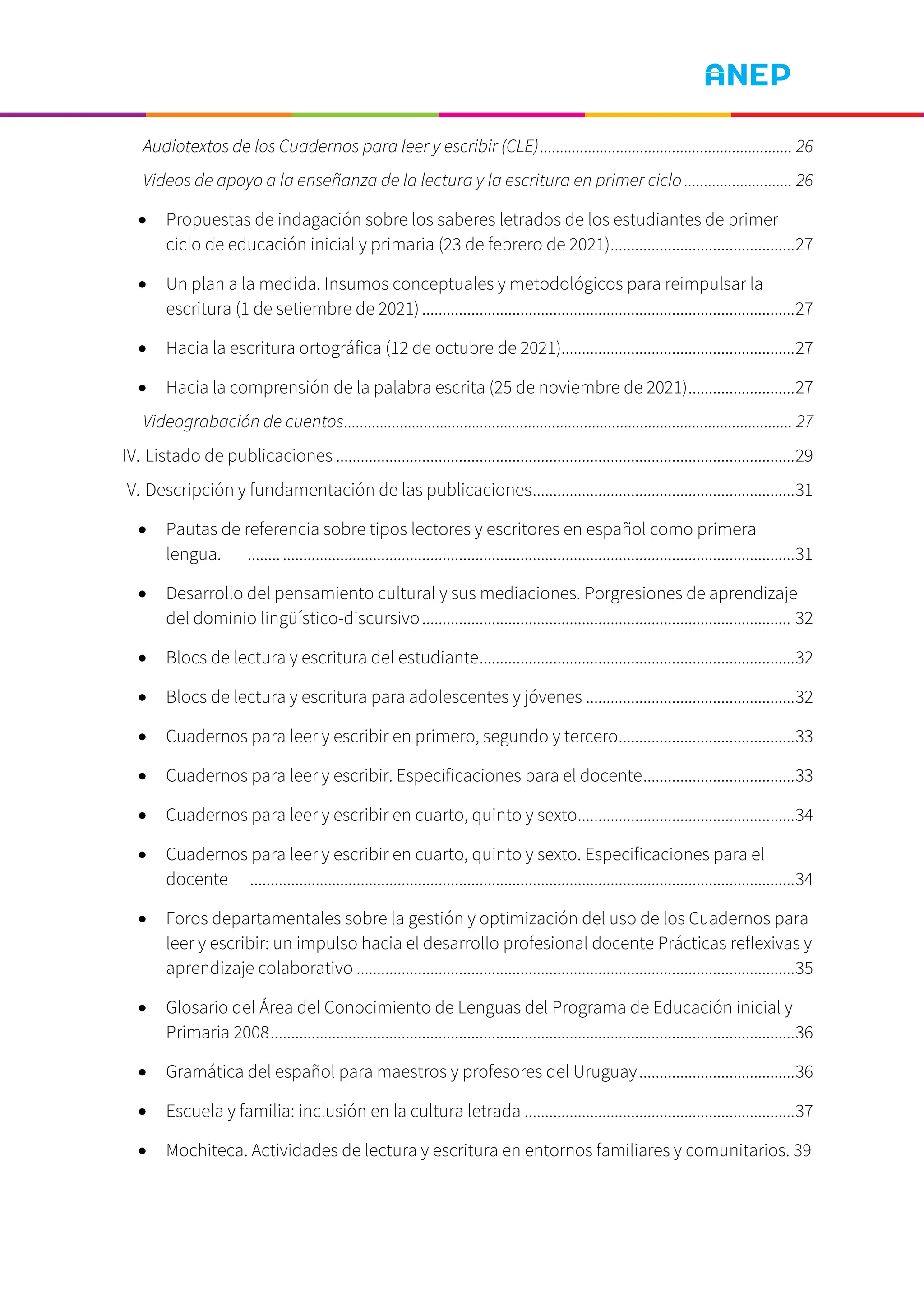 DOSSIERMATERIALESPROLEE2022. la lectura y escritura en primariapdf | PDF