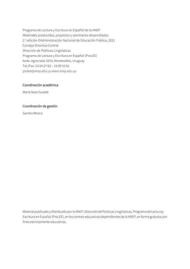 DOSSIERMATERIALESPROLEE2022. la lectura y escritura en primariapdf | PDF