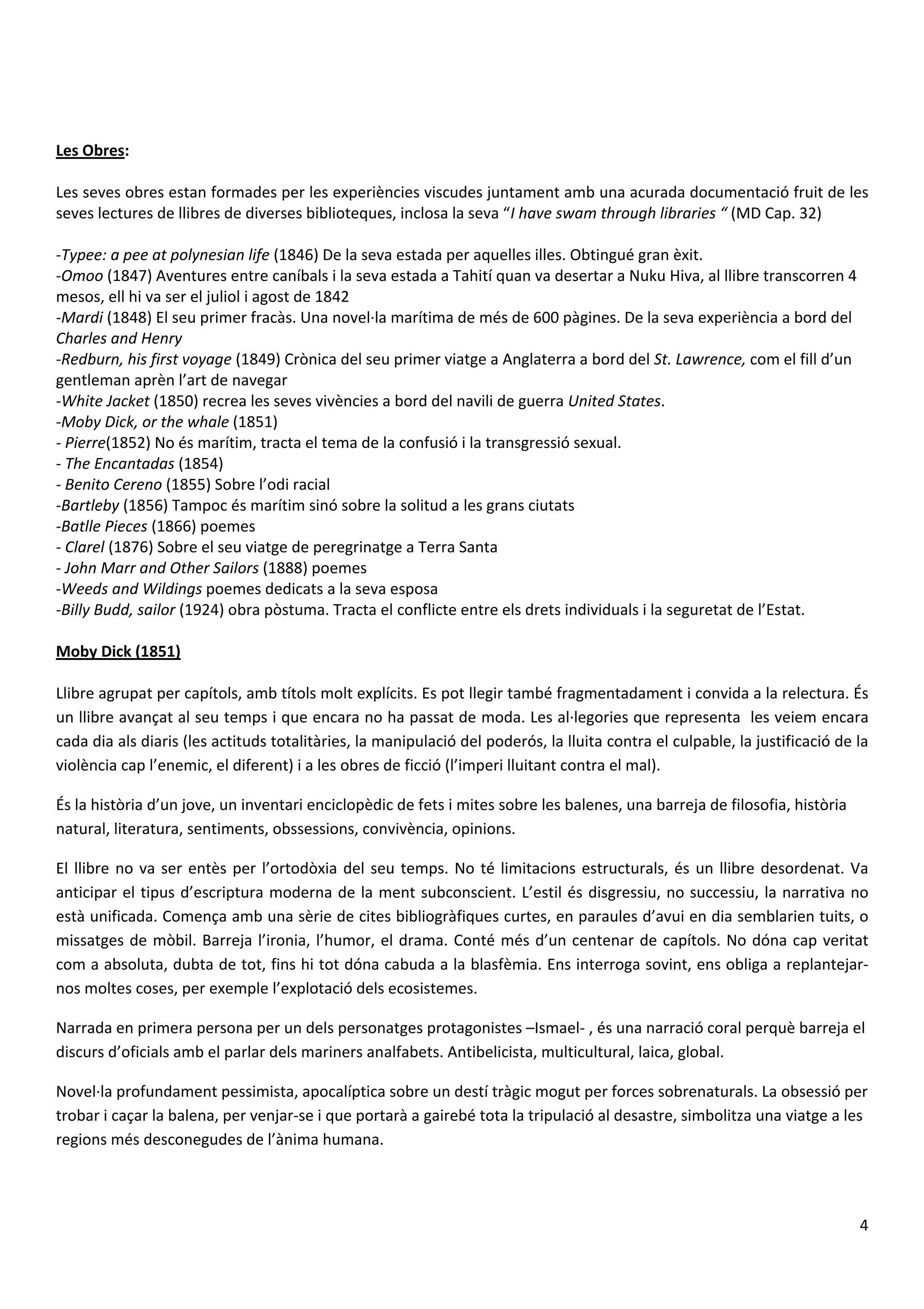 Moby Dick / Herman Melville | PDF