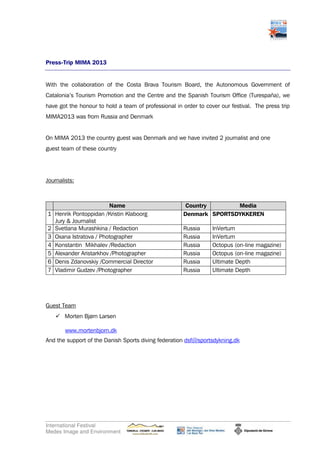 Dossier mima 2014 gb | PDF