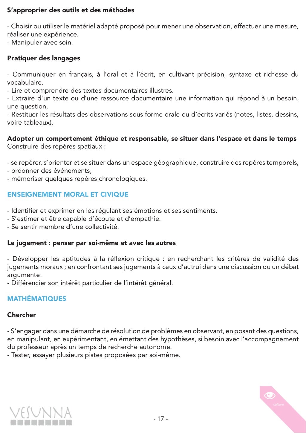 Dossier pedagogique cycle 1et 2