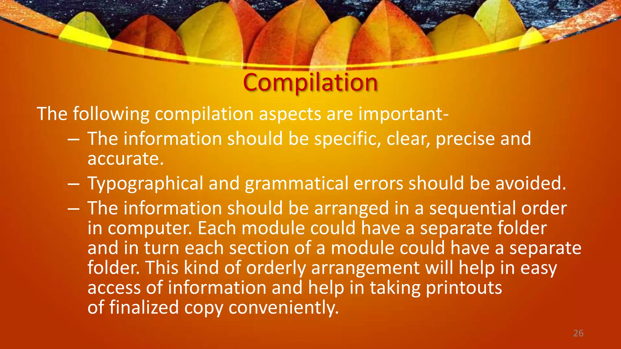 Dossier preparation and submission | PPTX