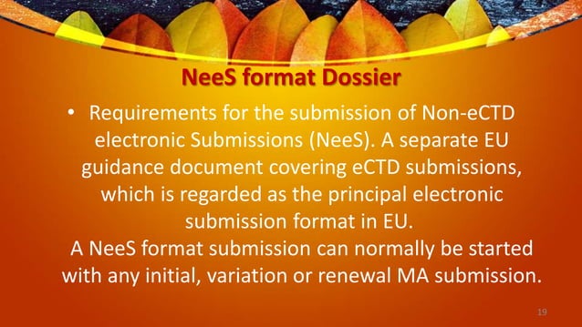 Dossier preparation and submission | PPTX