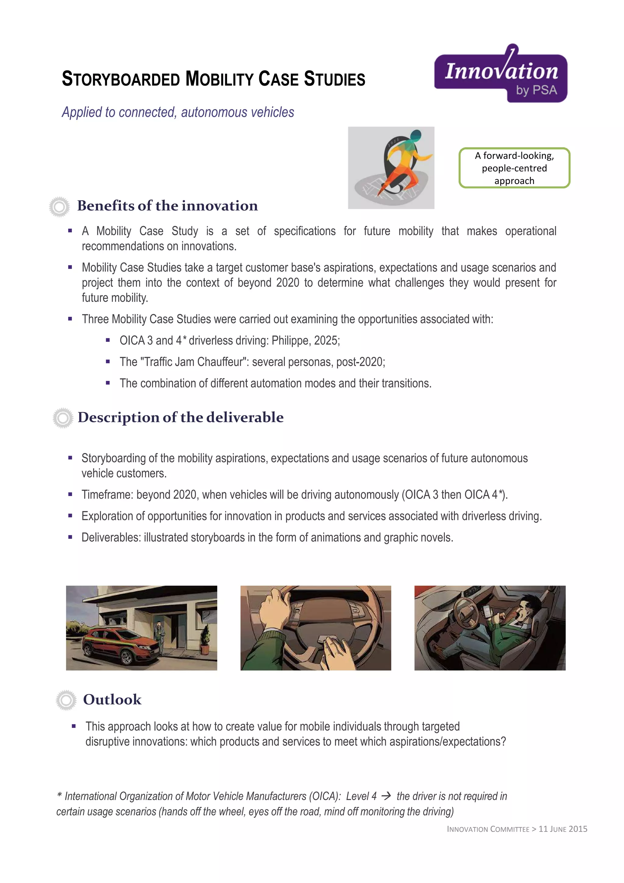 Roadmap to the autonomous car | PDF