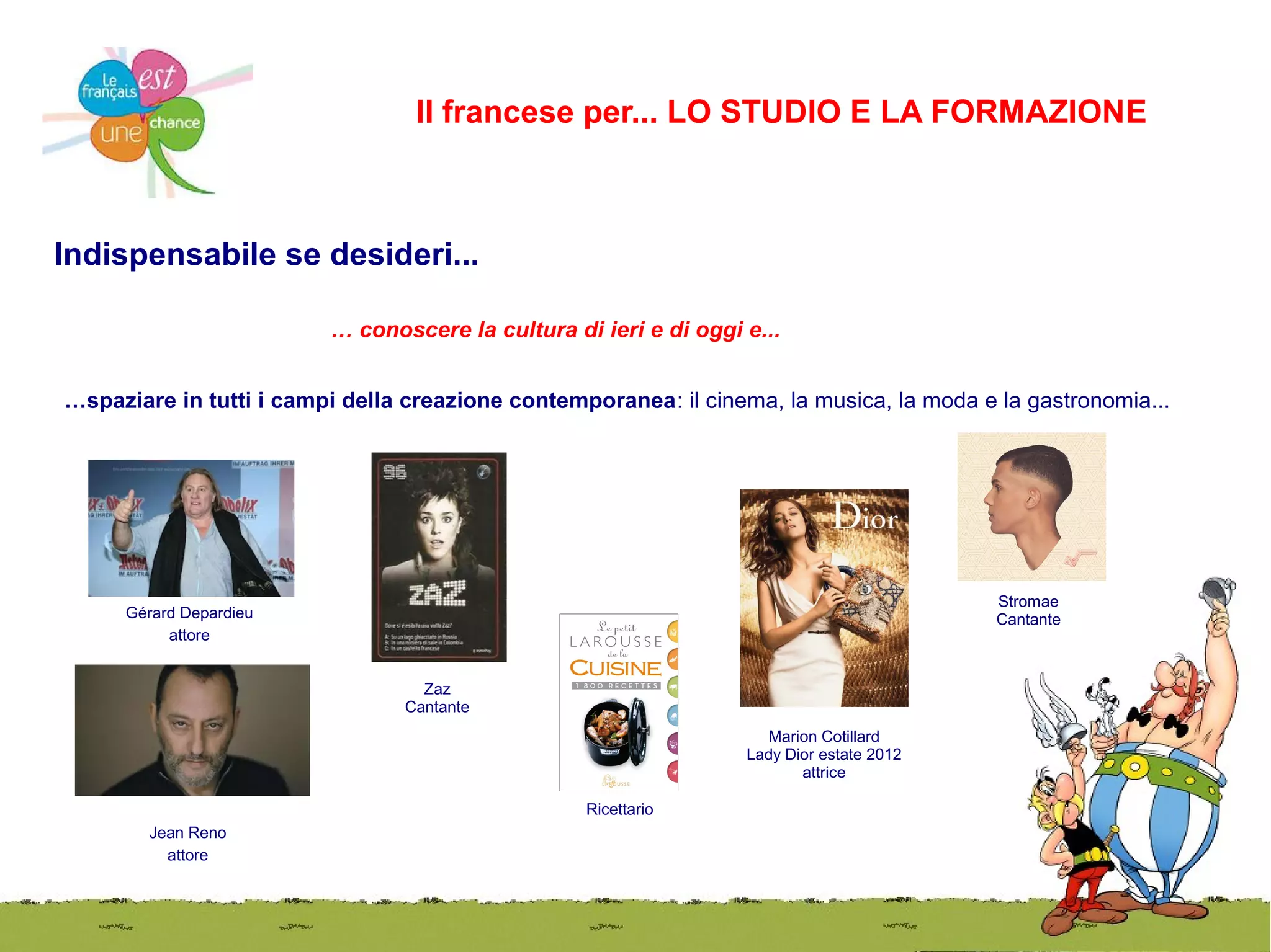 Dossier promozione studio del francese 2015 | ODP