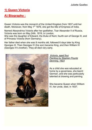 Queen Victoria | PDF