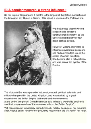 Queen Victoria | PDF