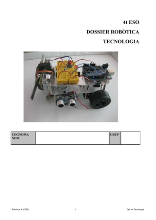 Dossier robòtica 4t eso | PDF