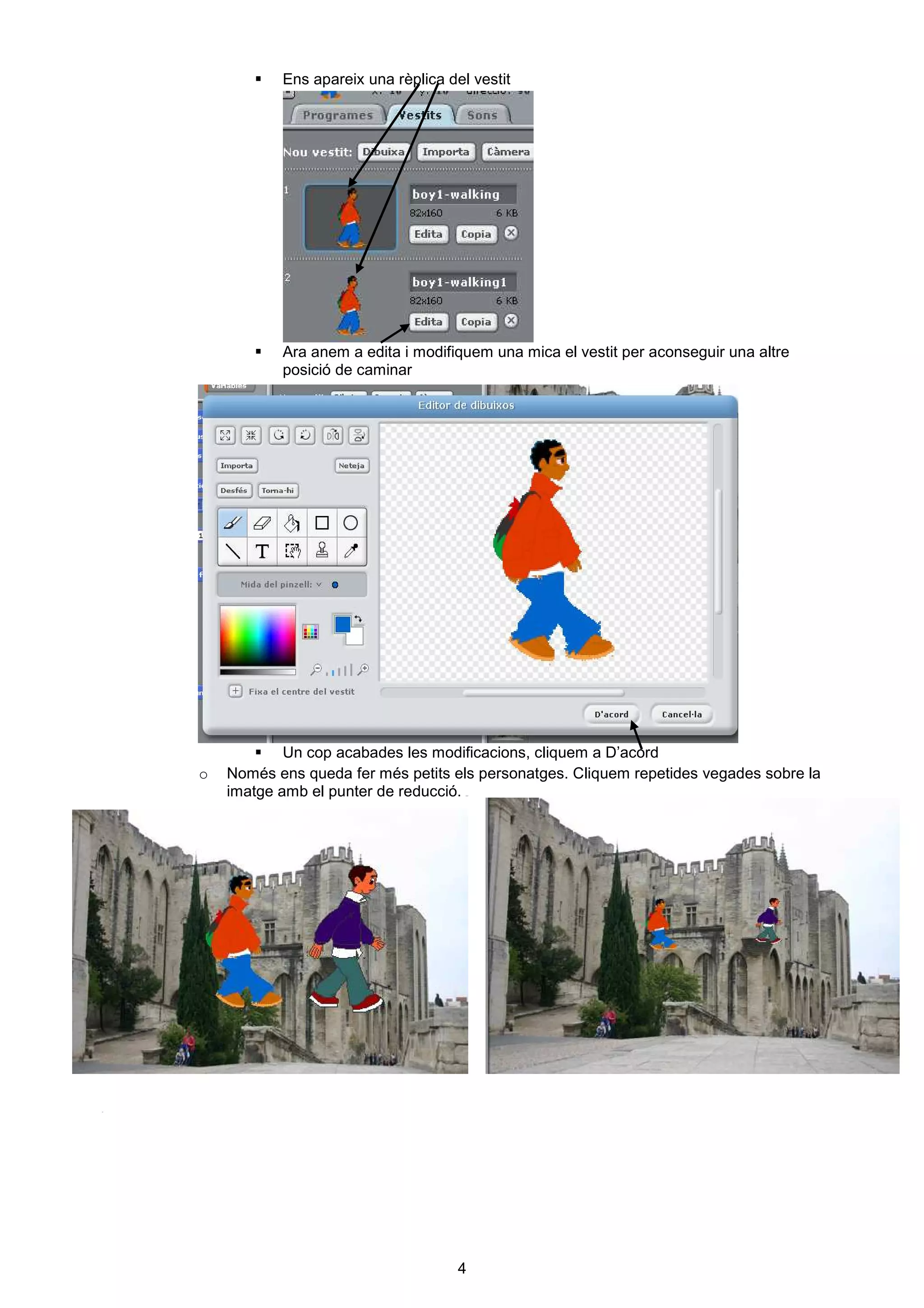 Tutorial scratch 1 (Animació) | PDF