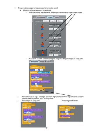Tutorial scratch 1 (Animació) | PDF