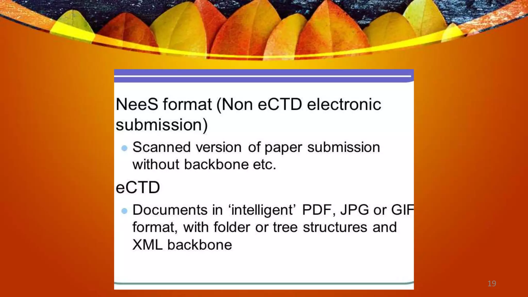 Pharmaceutical Dossier submission | PPTX