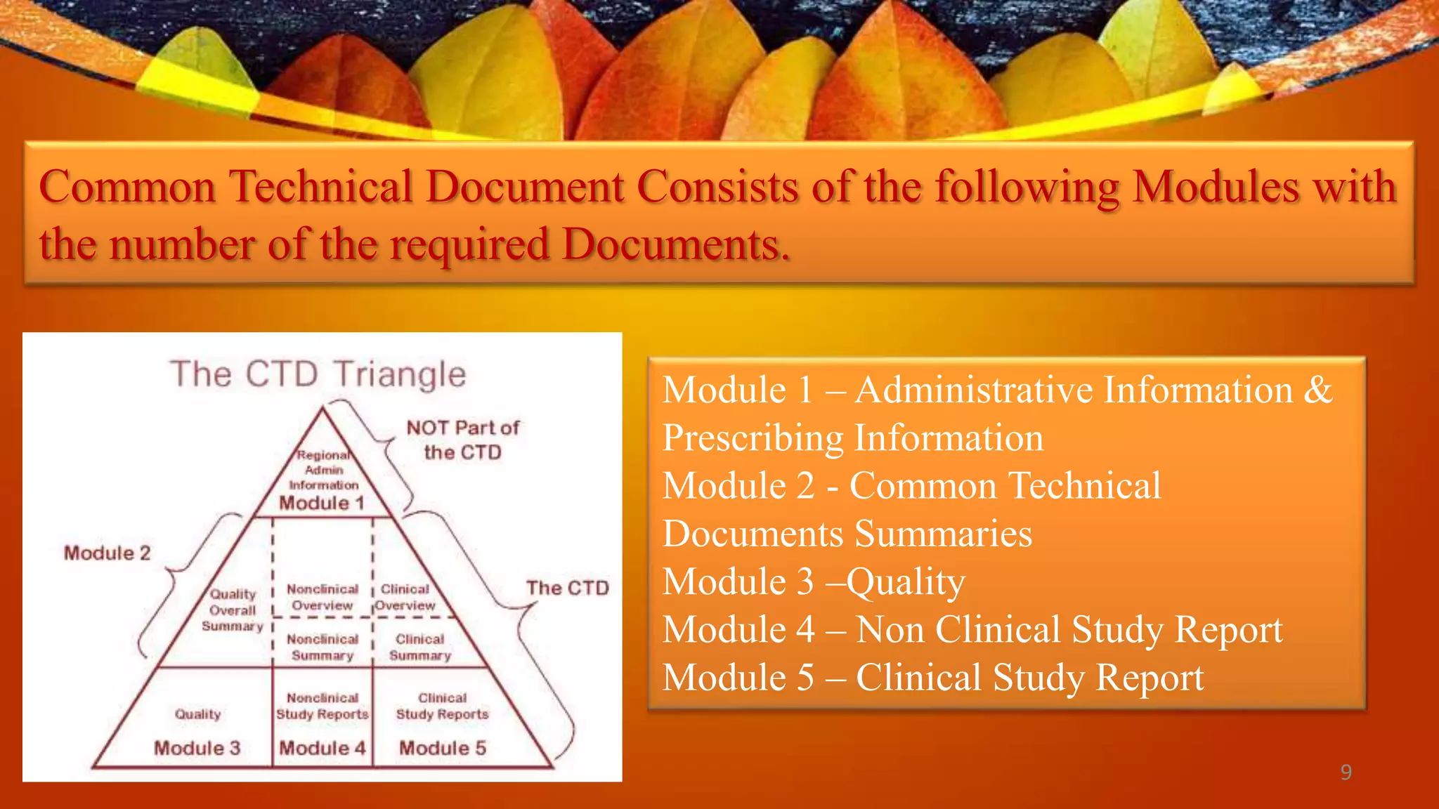 Pharmaceutical Dossier submission | PPTX