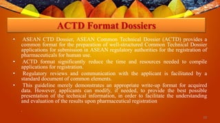 Pharmaceutical Dossier submission | PPTX