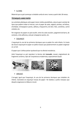 Dossier tècniques plàstiques | PDF