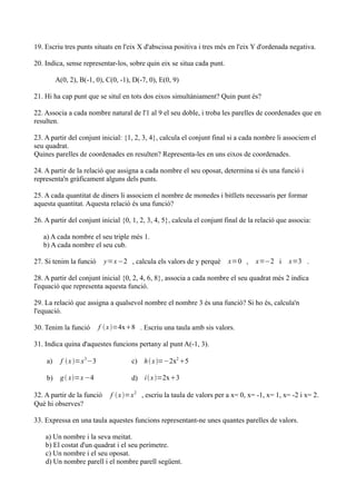 Dossier tema 7 funcions i gràfiques | PDF