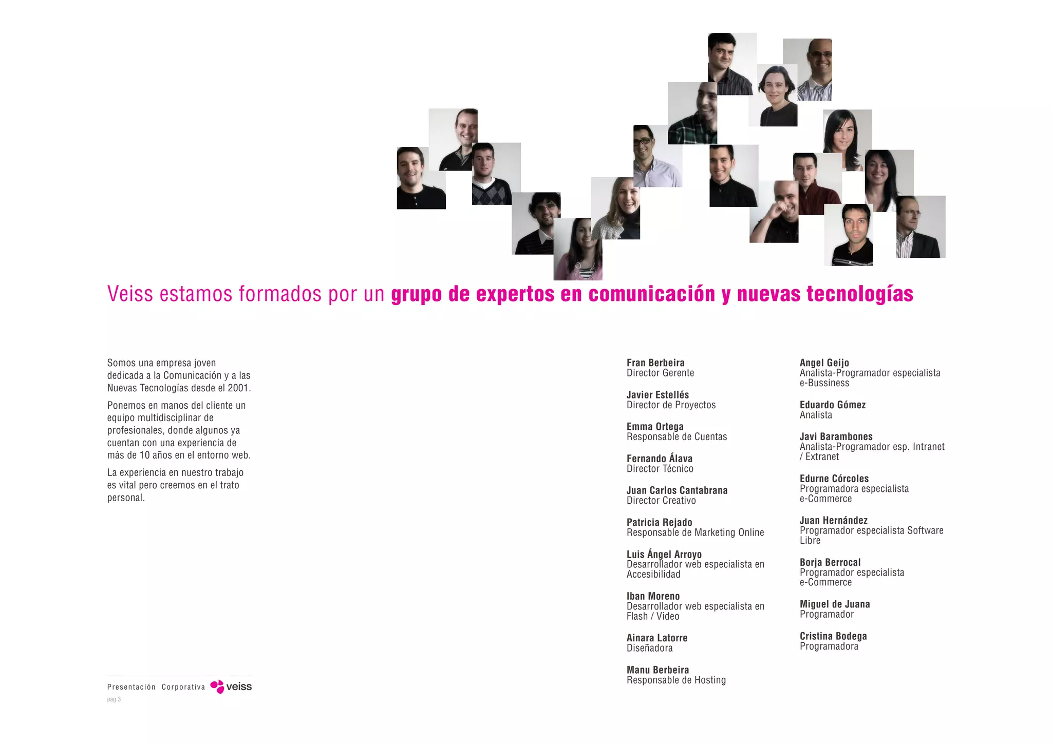 Dossier Veiss | PPT | Descarga Gratuita