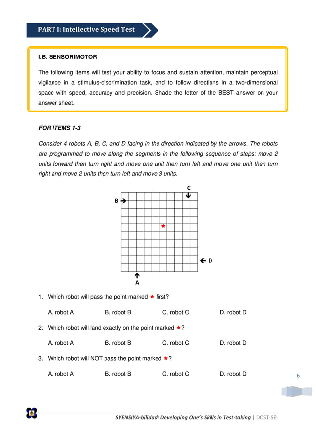 Dost SEI-Scholarship Exam Reviewer | PDF