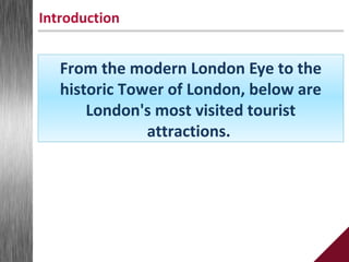 London Attractions | PPT