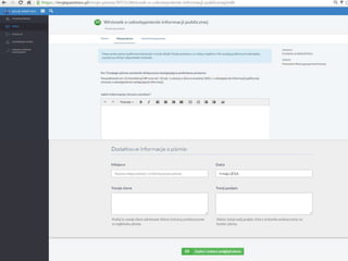 Dostęp do informacji publicznej. Podstawy. - @K_Izdebski | PPTX