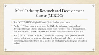 Dost programs and projects | PPTX