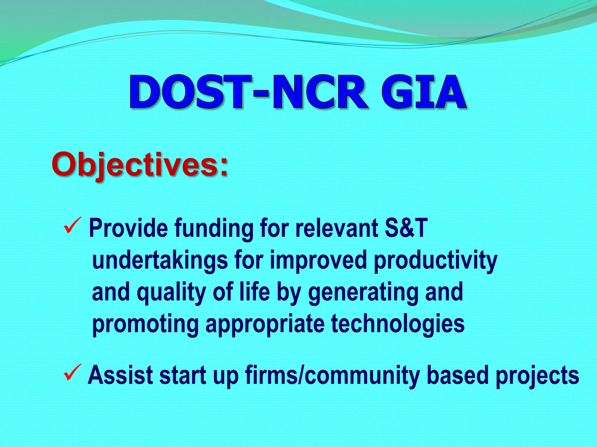 Dost programs and services for entrepreneurs | PPTX