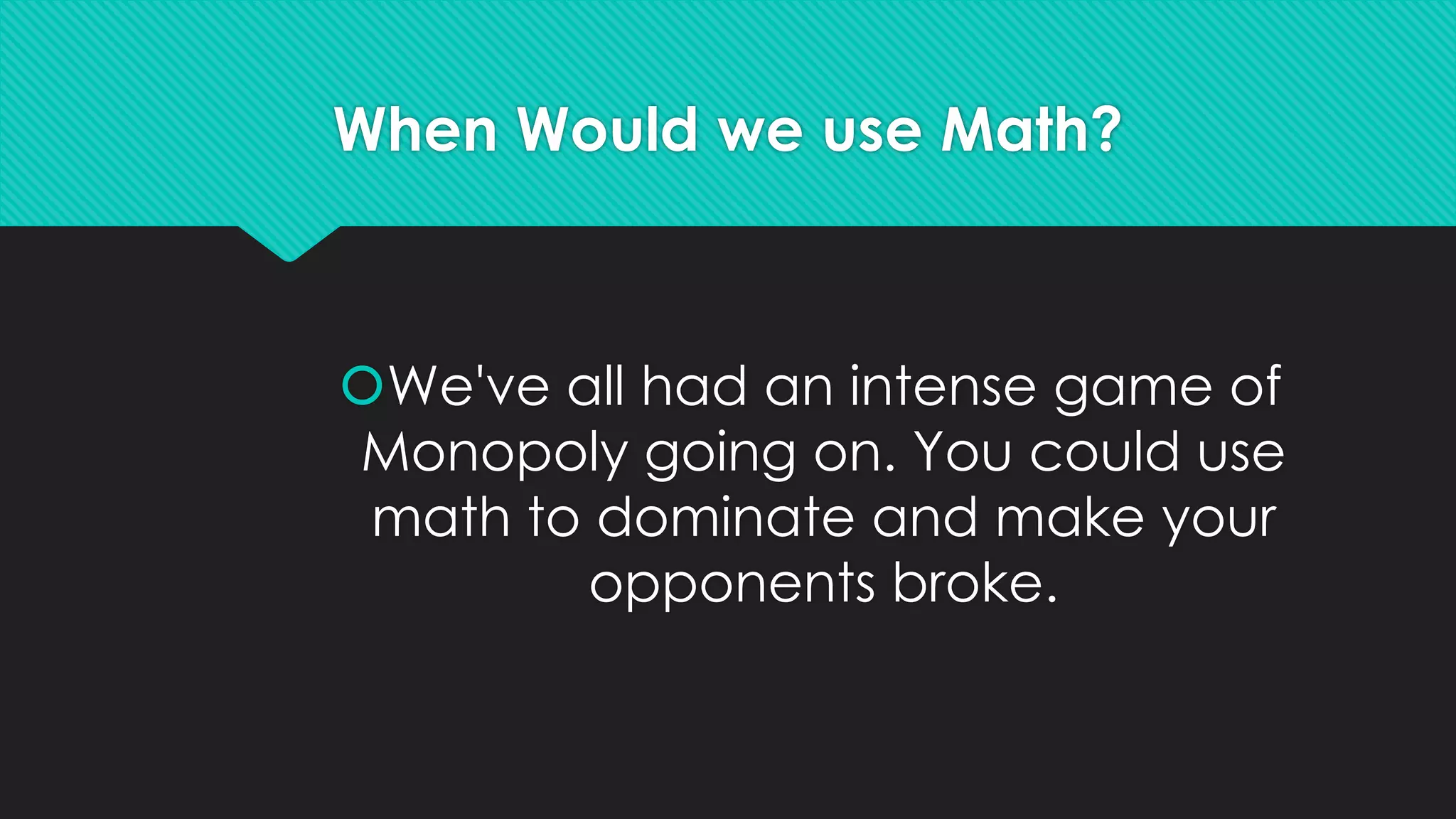 Do students really need math.presentation | PPTX | Education