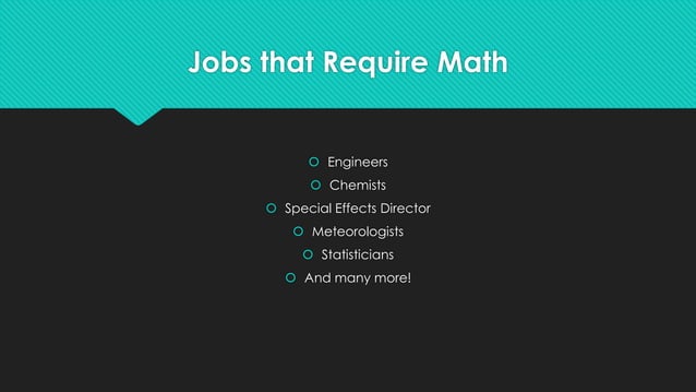 Do students really need math.presentation | PPTX | Education