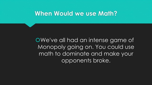 Do students really need math.presentation | PPTX | Education