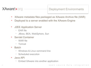 DOSUG Tech Overview of XAware | PPT