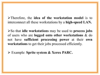 Distributed Operating System | PPTX