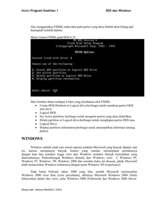 Dos&Windows | PDF