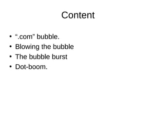 Dot com bubble | PDF