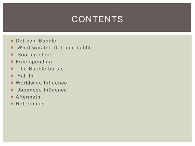 The dot-com bubble in california | PDF