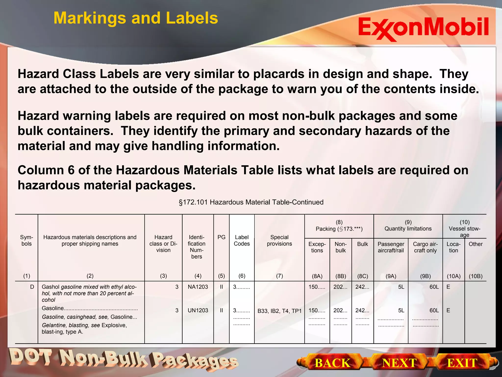 Dot hazMat Training - IMDG | PPT