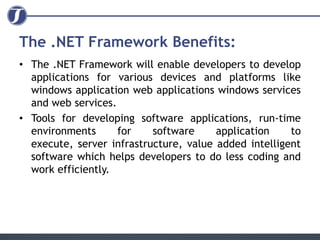 .NET Framework 4.0 – Changes & Benefits | PPT