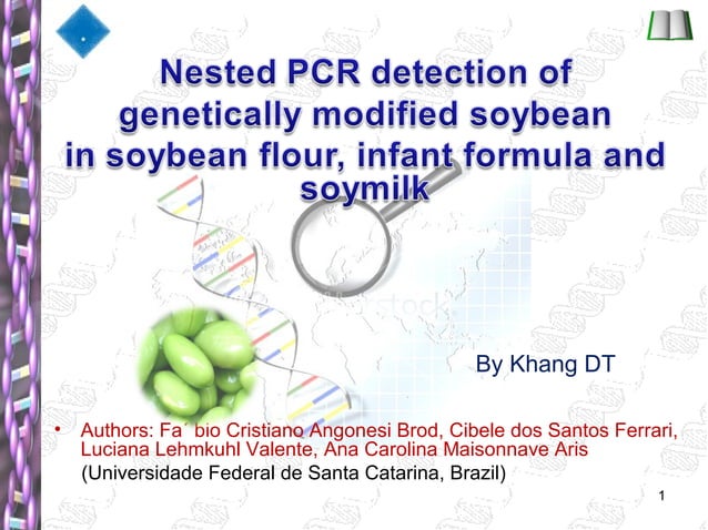nested pcr detecting gmo | PPT | Chemistry | Science