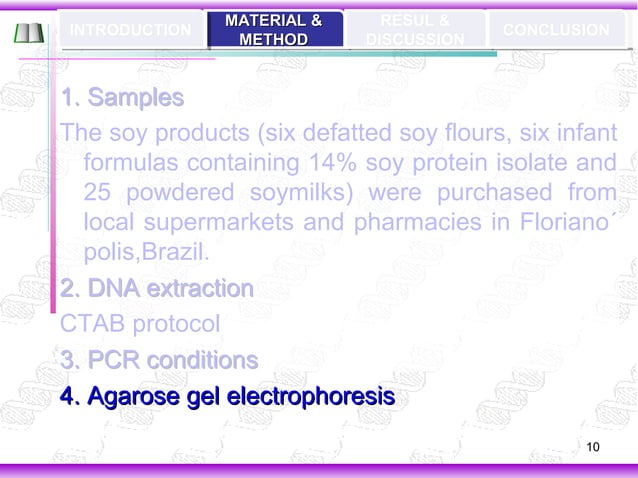 nested pcr detecting gmo | PPT | Chemistry | Science